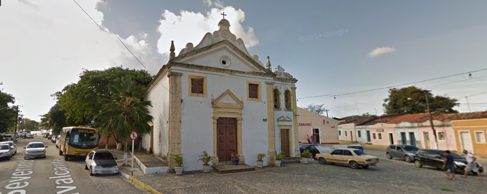 Igarassu – Capela de São Sebastião – Imagem: Google Street View ...