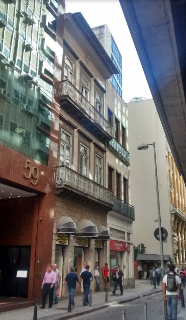 Rio de Janeiro – Casa Rua da Quitanda, nº 61 | ipatrimônio
